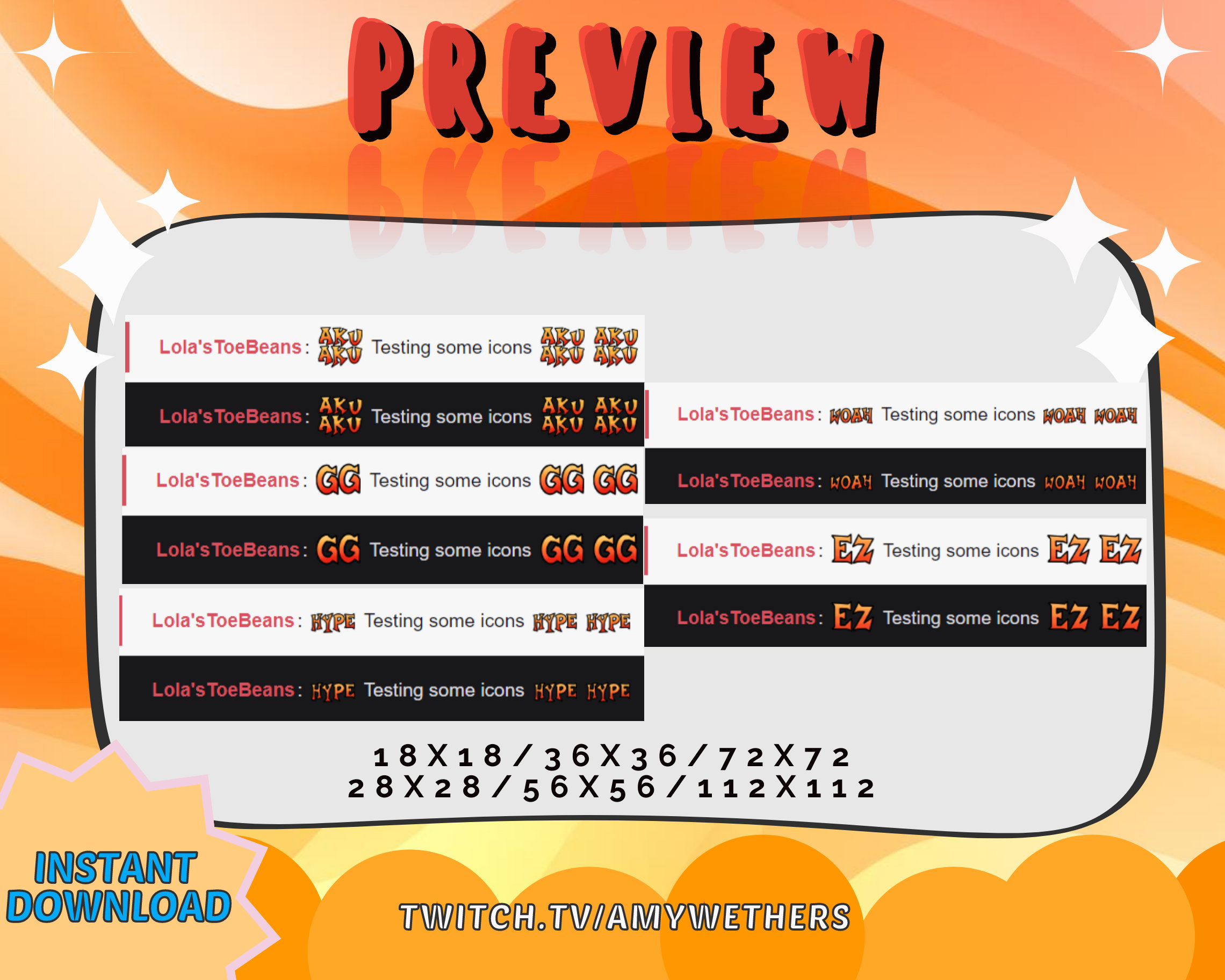 Crash Font Set Digital Art/ Emote for Twitch/ Discord/ Youtube - Etsy UK