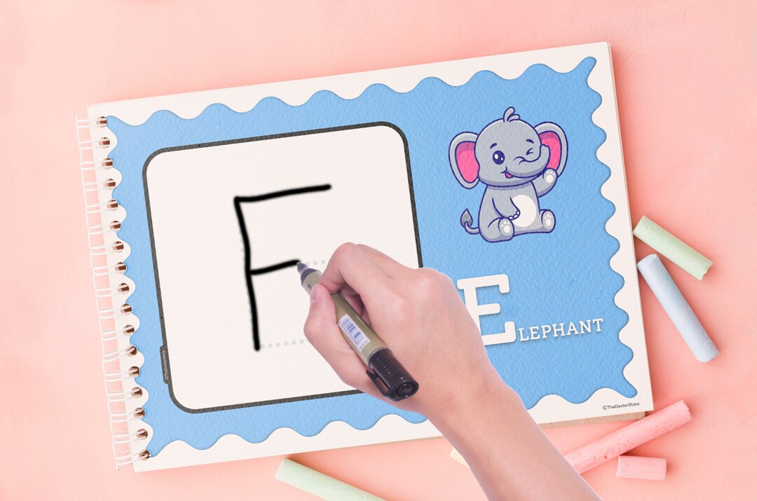 Enchanting Alphabet Adventures Digital Tracing Book for Kids Learn ...