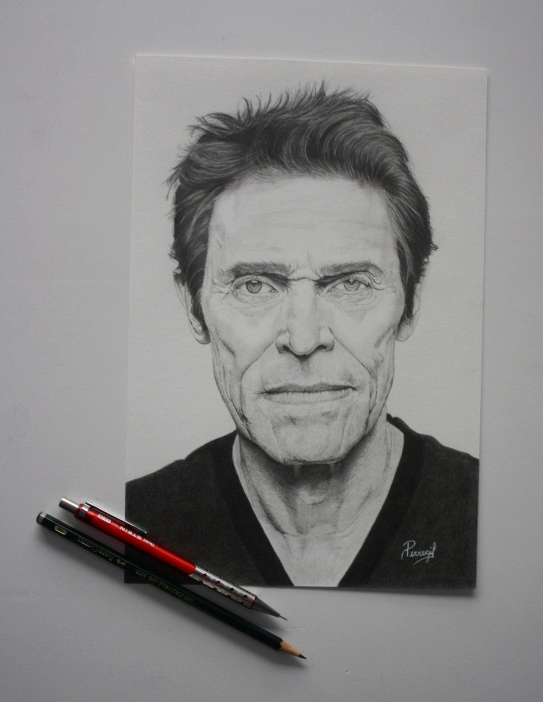 Realistic Drawing, Drawing Made With Graphite Pencils, Original Drawing ...