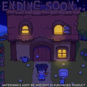 2 X Animated Pixel Art Twitch Stream Screen | Cozy Starting/ending Soon ...