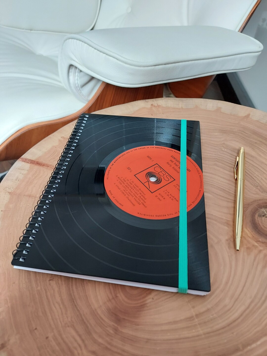 A5 Notepad Vinyl Record Notepad Birthday Gift Stocking Filler Music ...
