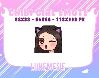 Cat Ears Emote Twitch - Etsy