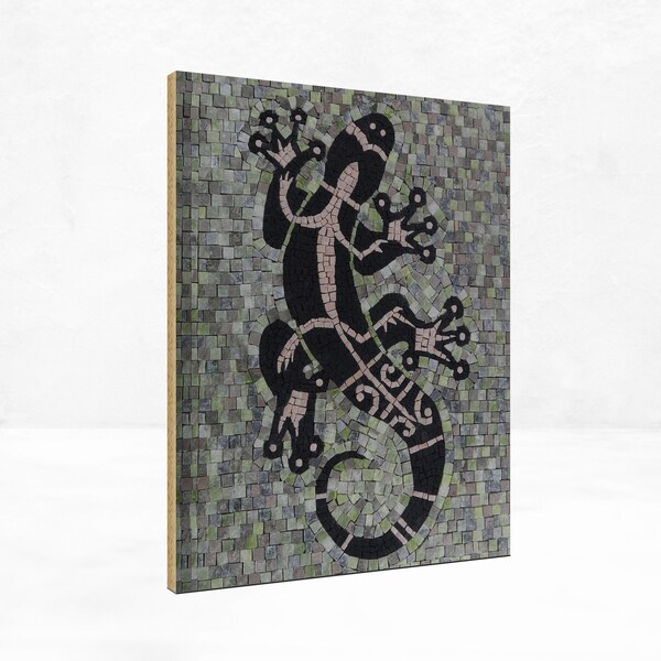 Mosaic Gecko - Etsy UK