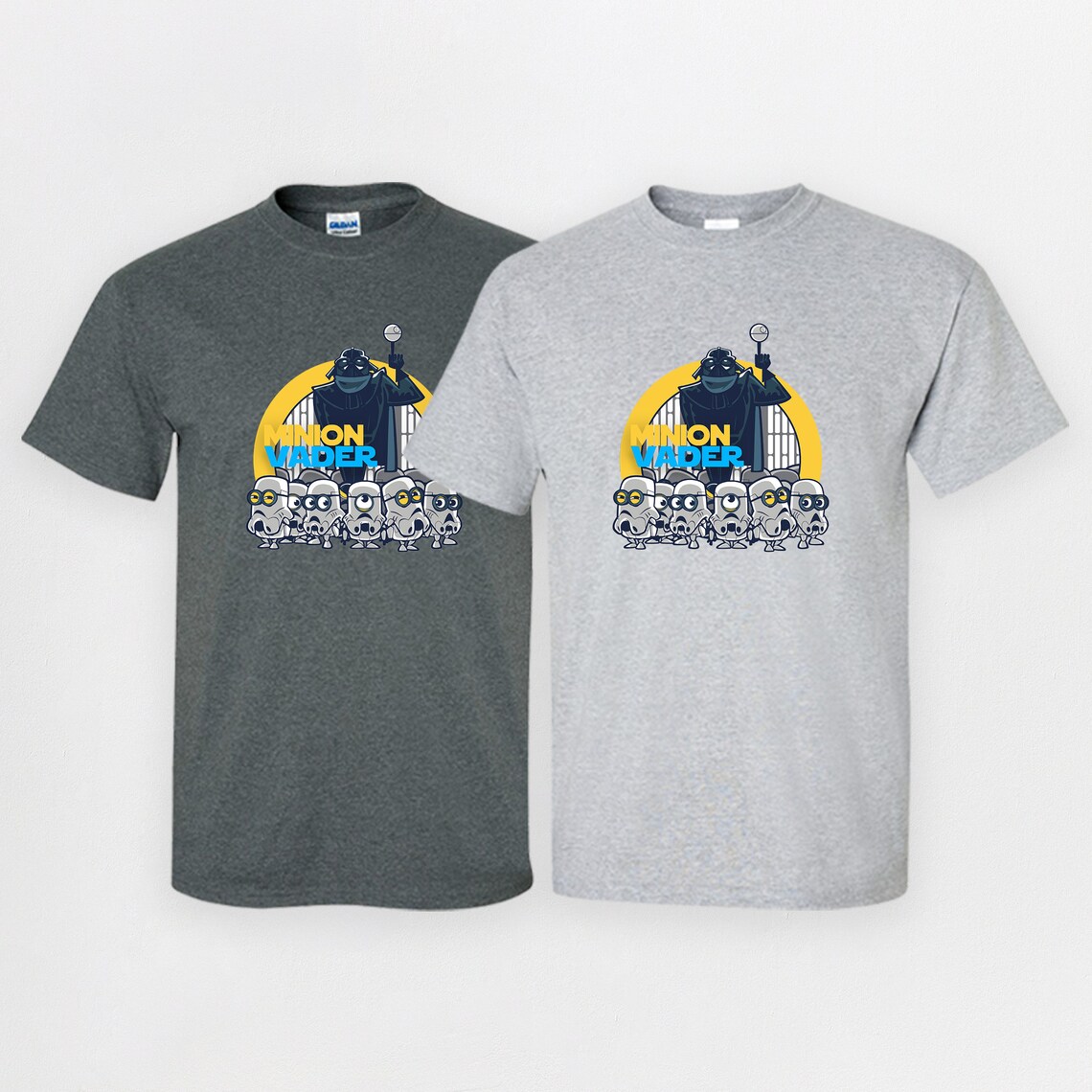 Minions Darth Vader Stormtrooper Star Wars Tshirt Disney Tee - Etsy
