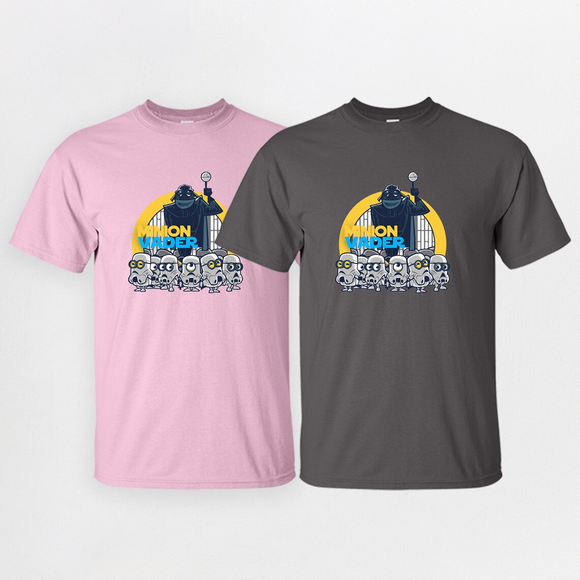 Minions Darth Vader Stormtrooper Star Wars Tshirt Disney Tee - Etsy