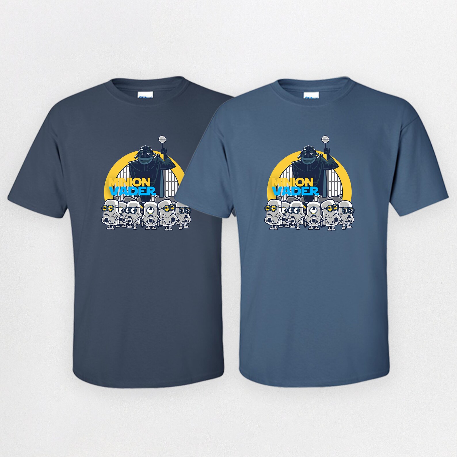 Minions Darth Vader Stormtrooper Star Wars Tshirt Disney Tee Unisex ...