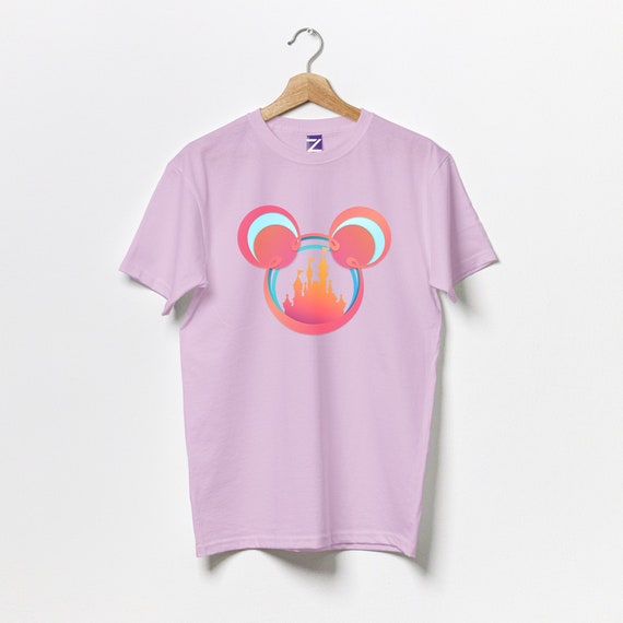 Mickey Mouse Head Disneyland Colorful Unisex Ultra Cotton Tee - Etsy