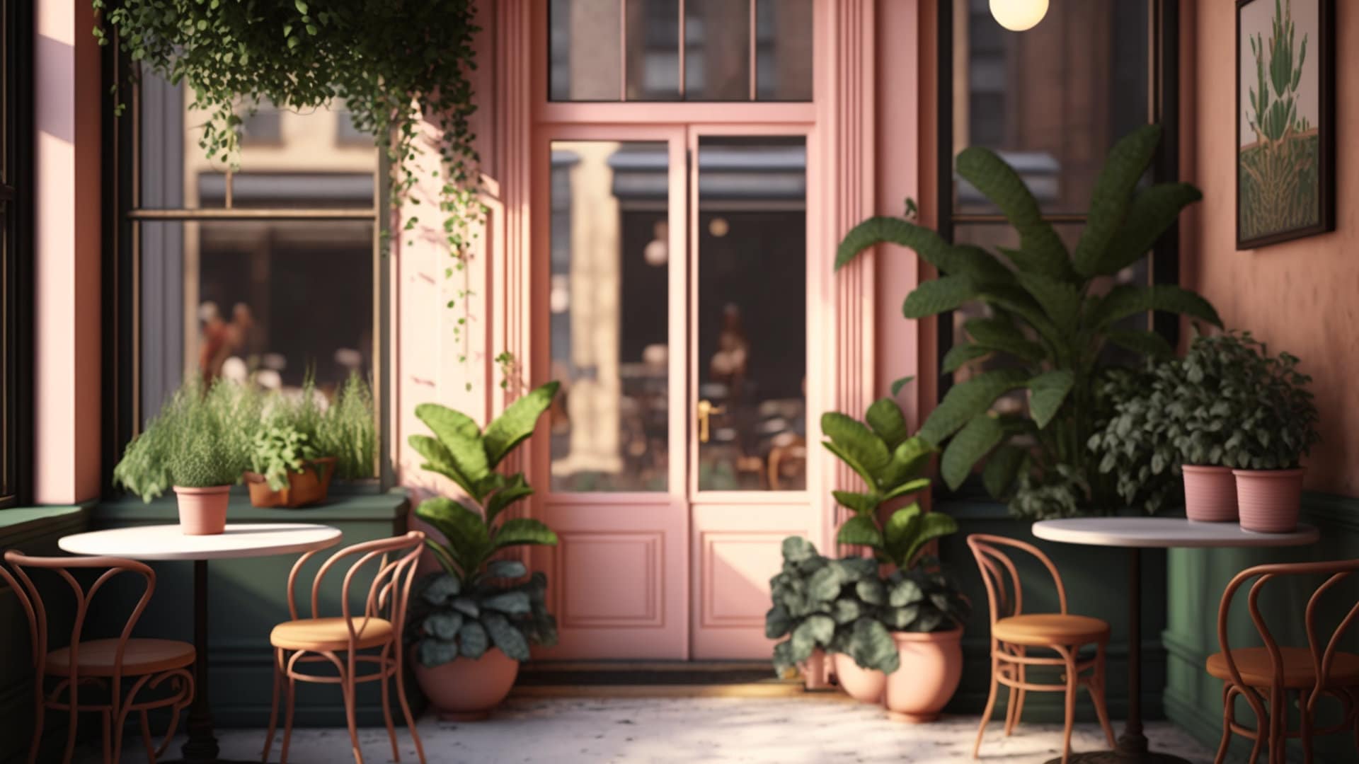 Cafe Virtual Background Zoom Teams Skype Office - Etsy Canada