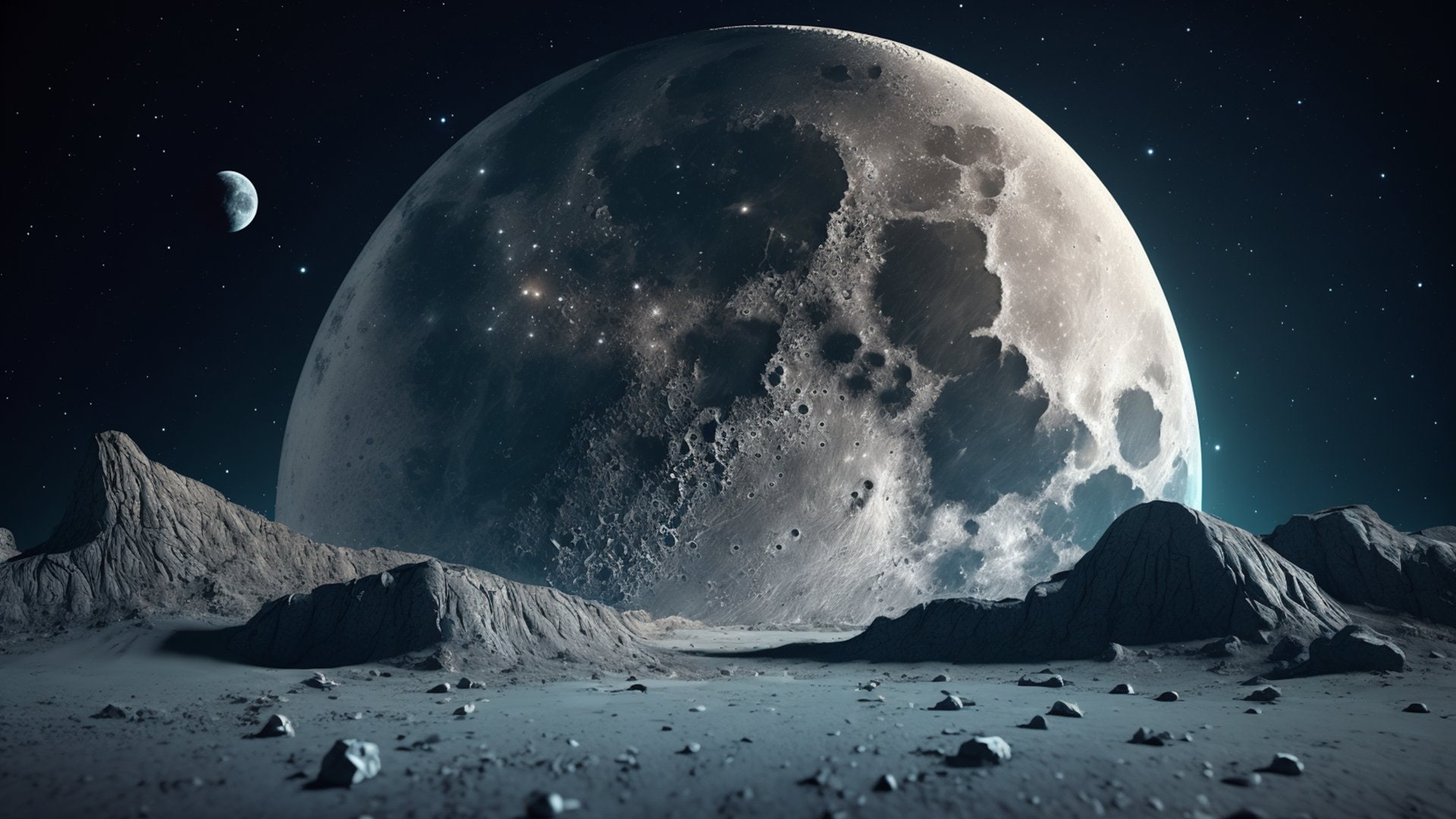 Moon Virtual Background Zoom Teams Skype Office - Etsy Australia