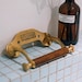 Vintage Brass Tissue Holder, Brass Toilet Roll Paper Holder, Antique ...