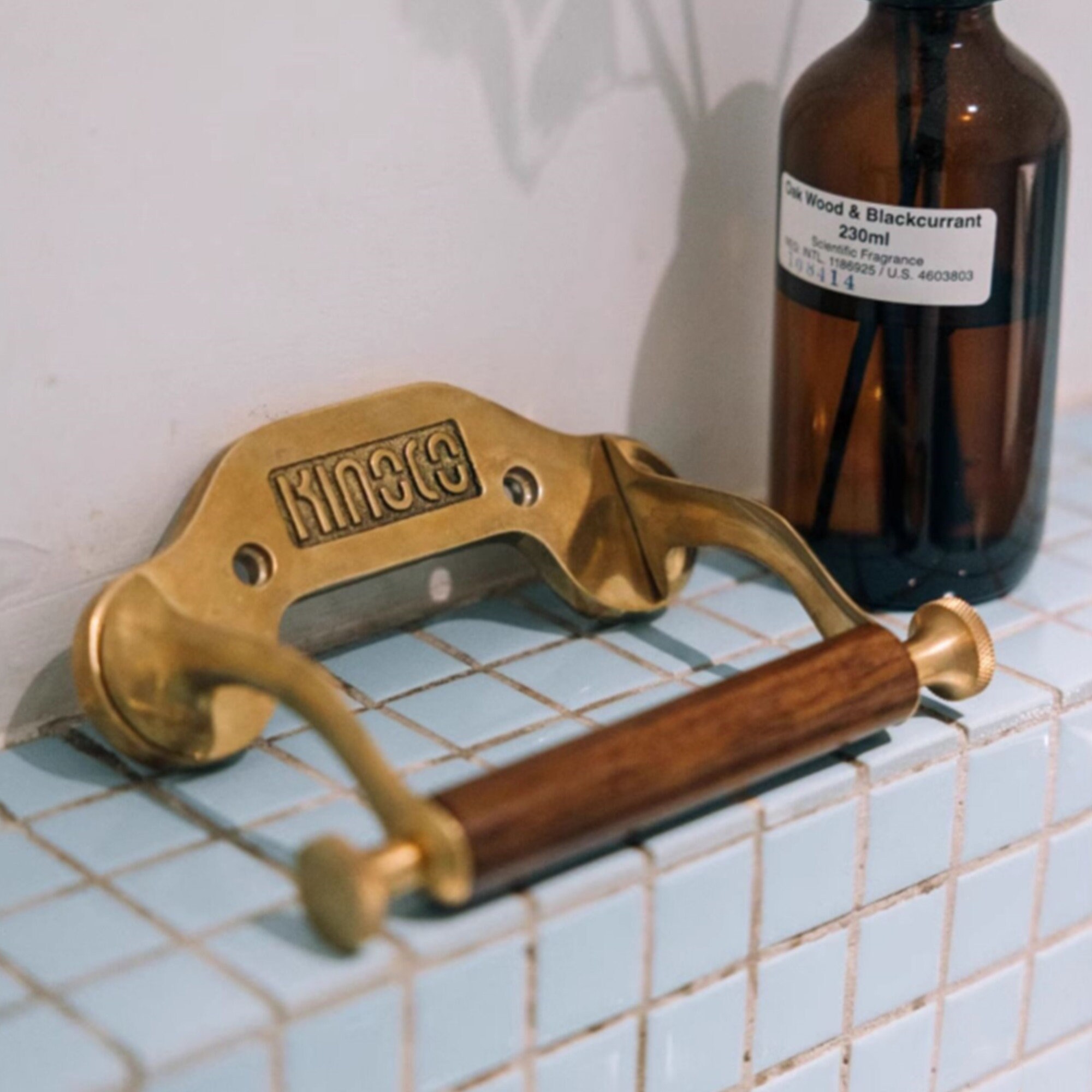 Vintage Brass Tissue Holder, Brass Toilet Roll Paper Holder, Antique ...