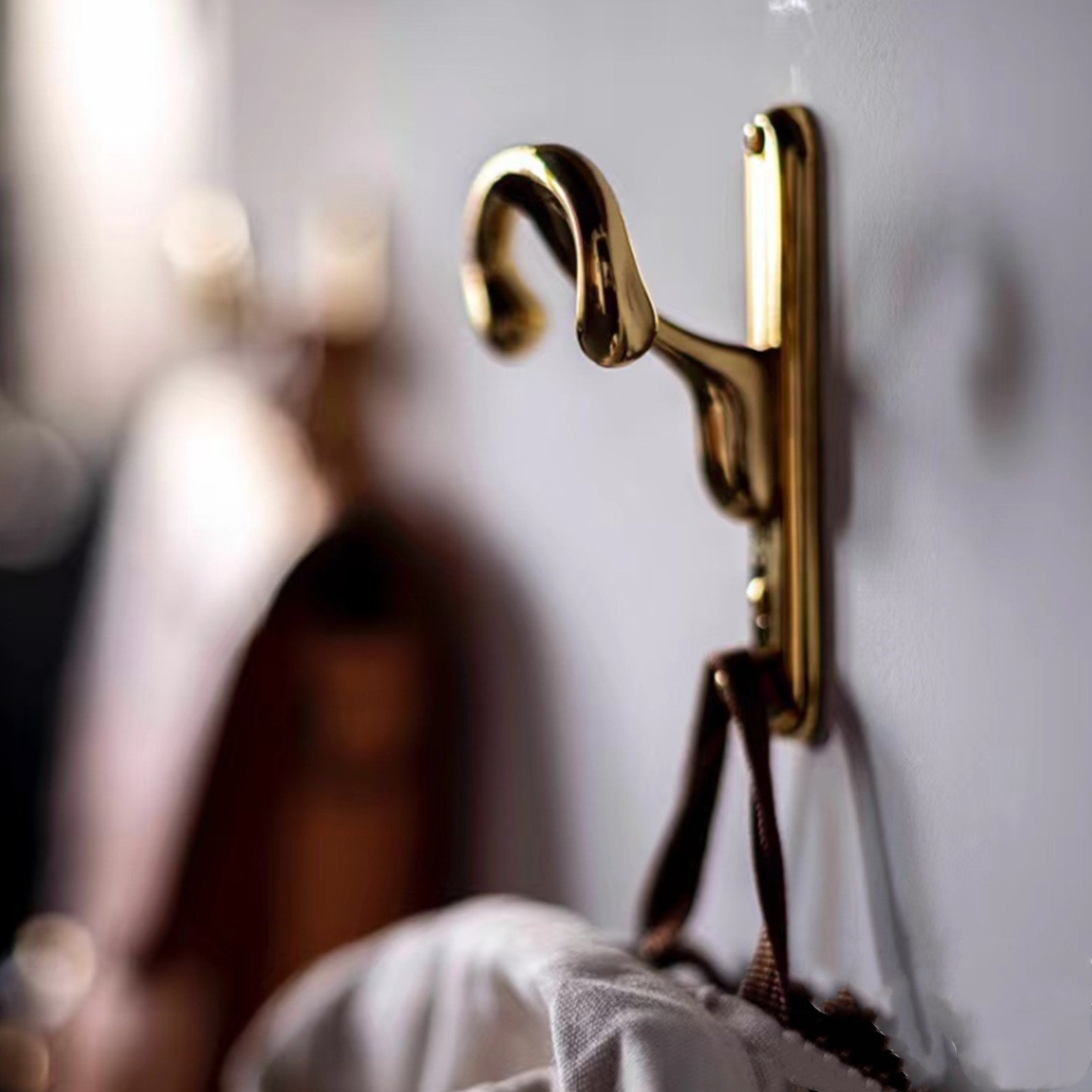 Vintage Brass Hooks, Brass Coat Hooks, Porch Wall Hooks - Etsy