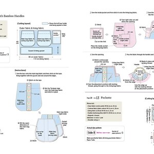 Sewing Bags & Pouches Book, 35 Bags and Pouches All With Full-size ...