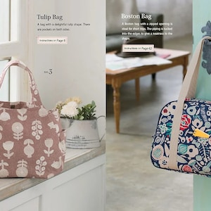 Sewing Bags & Pouches Book, 35 Bags and Pouches All With Full-size ...