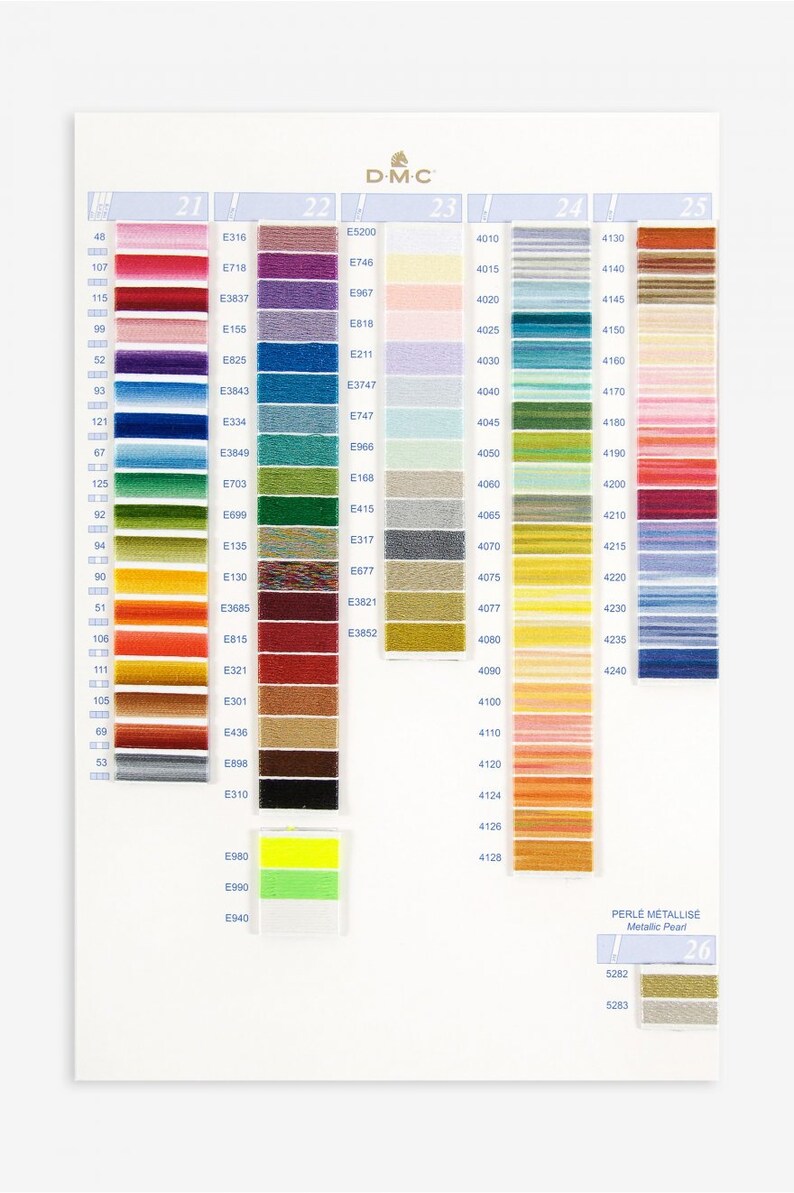 DMC Floss Thread Pick Your Color DMC Mouline Stranded Cotton - Etsy