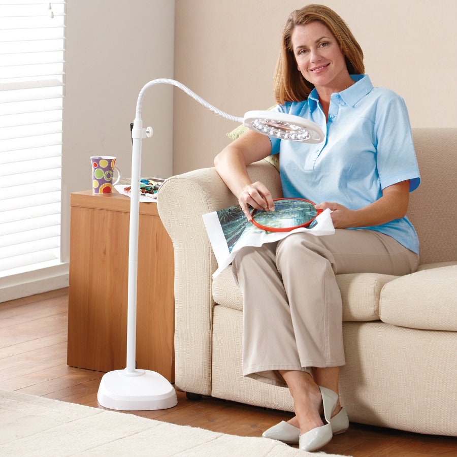 Magnifying Glass LED Lamp With Accessories Purelite 4 in 1 - Etsy