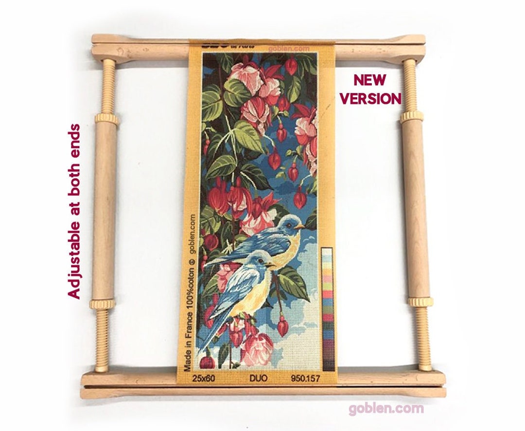 Adjustable Embroidery Frame, Tapestry Hoop, Needlework, Stitch Hoop ...