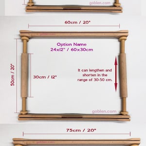 Adjustable Embroidery Frame, Tapestry Hoop, Needlework, Stitch Hoop ...