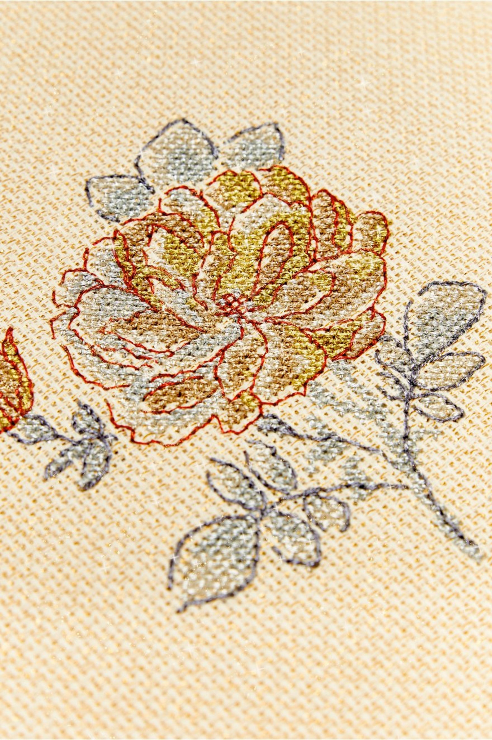 Dmc 14 Ct Iridescent Aida Fabric, Embroidery Fabric, %100 Cotton Cross ...