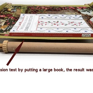 Adjustable Embroidery Frame, Tapestry Hoop, Needlework, Stitch Hoop ...