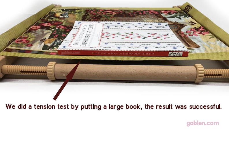 Adjustable Embroidery Frame, Tapestry Hoop, Needlework, Stitch Hoop ...