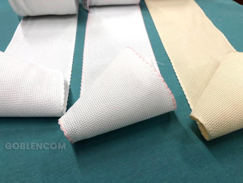 Dmc 16 Ct Aida Band Aida Border Cloth %100 Cotton Cross - Etsy