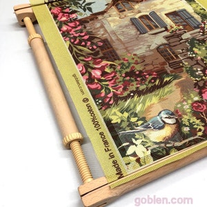 Adjustable Embroidery Frame, Tapestry Hoop, Needlework, Stitch Hoop ...