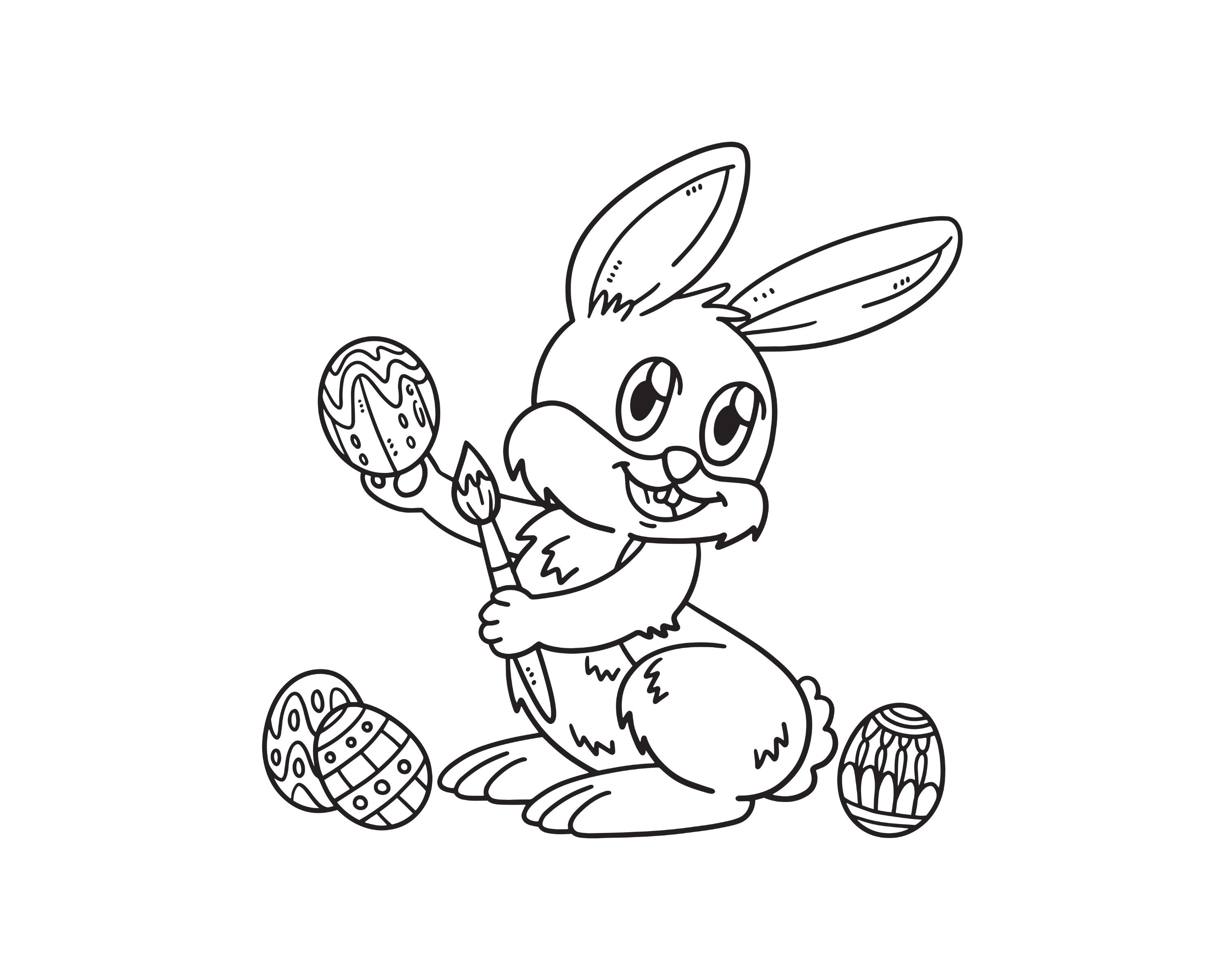 Easter Coloring Pages. Digital Download. - Etsy