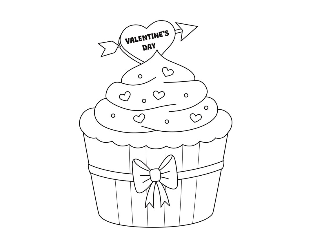 Valentine's Day Coloring Pages. 30 Instant Download Pages. - Etsy