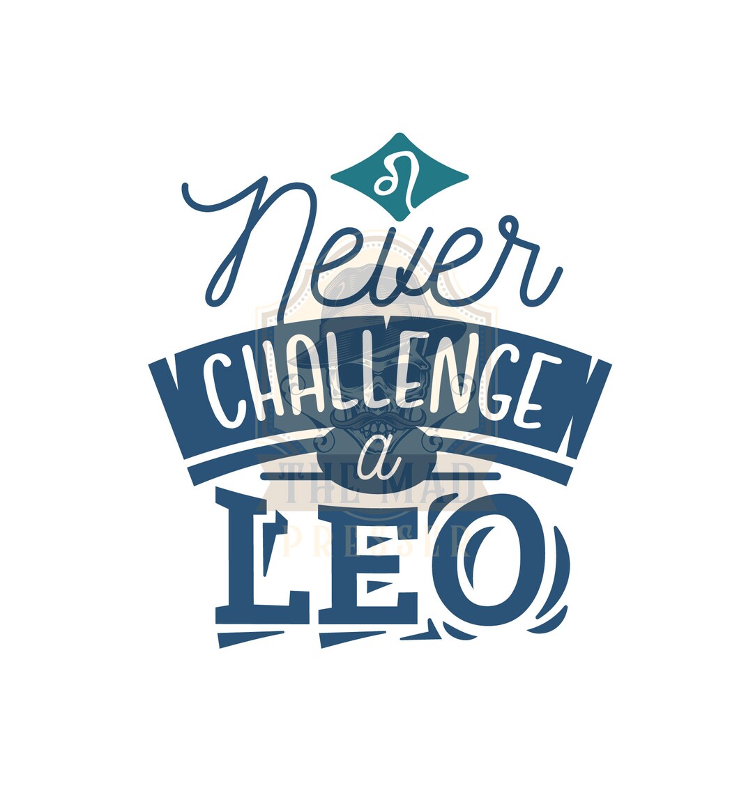 Leo Horoscope SVG Cut File - Etsy