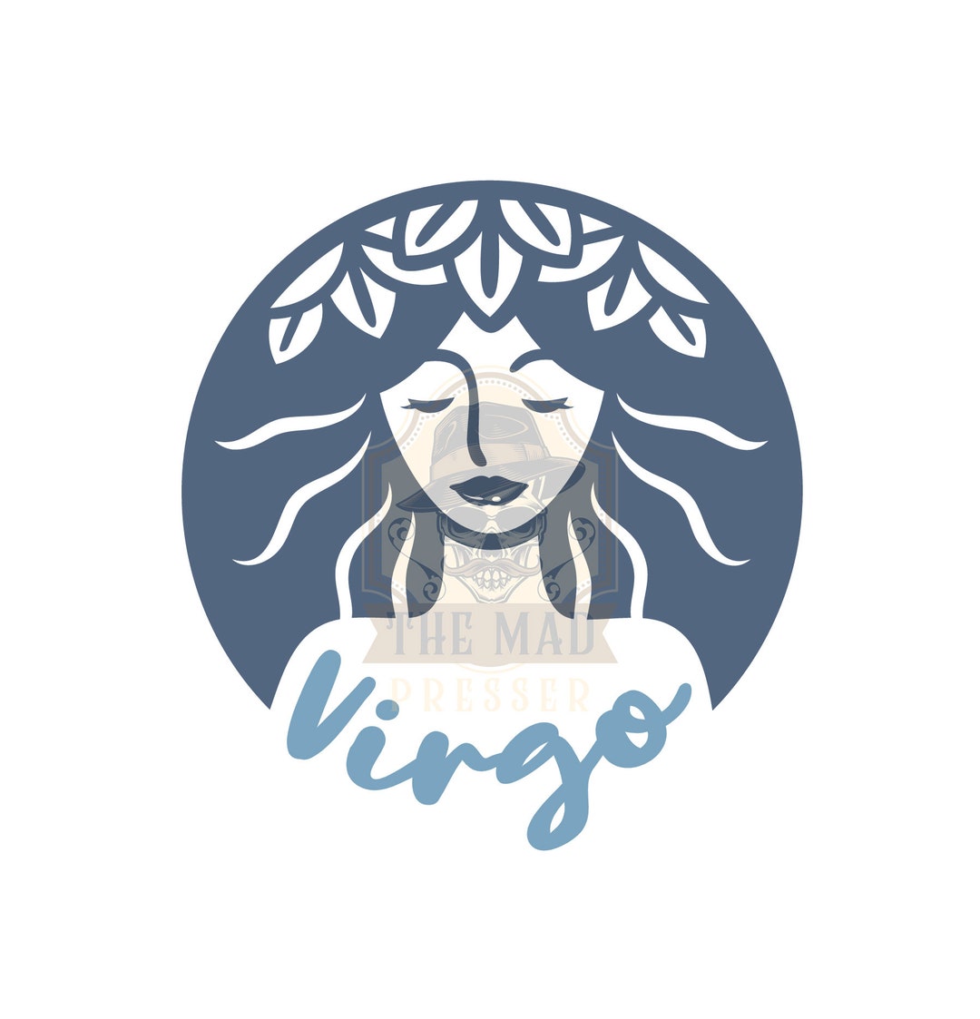 Virgo Horoscope SVG Cut File - Etsy
