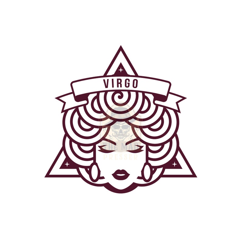 Virgo SVG Cut File - Etsy