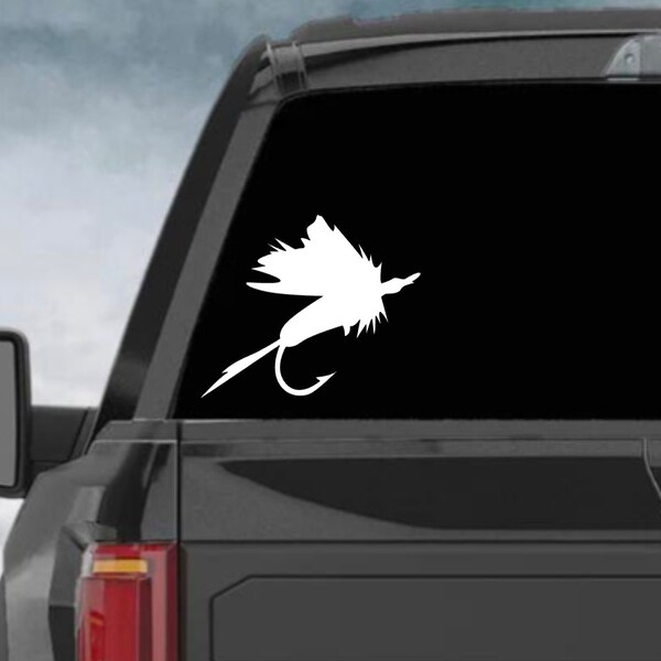 Fly Fishing Decal - Etsy
