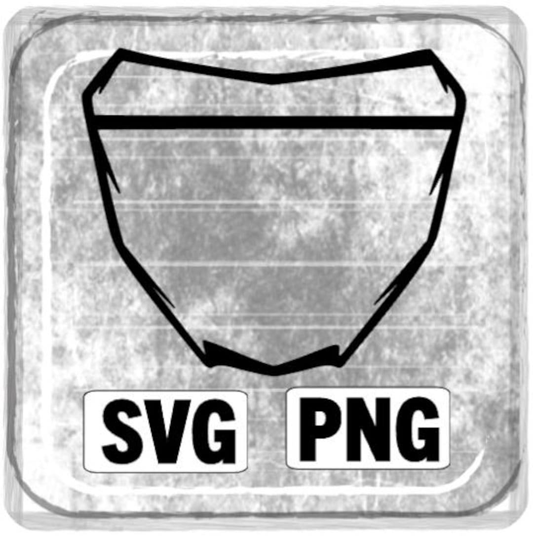 Dirt Bike, Dirt Bike Svg File, Dirt Bike Png File, Front Number Plate ...
