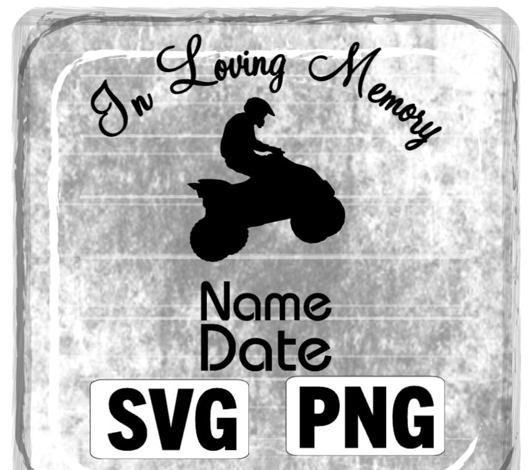 In Loving Memory Svg, in Loving Memory Png, in Loving Memory, Files for ...