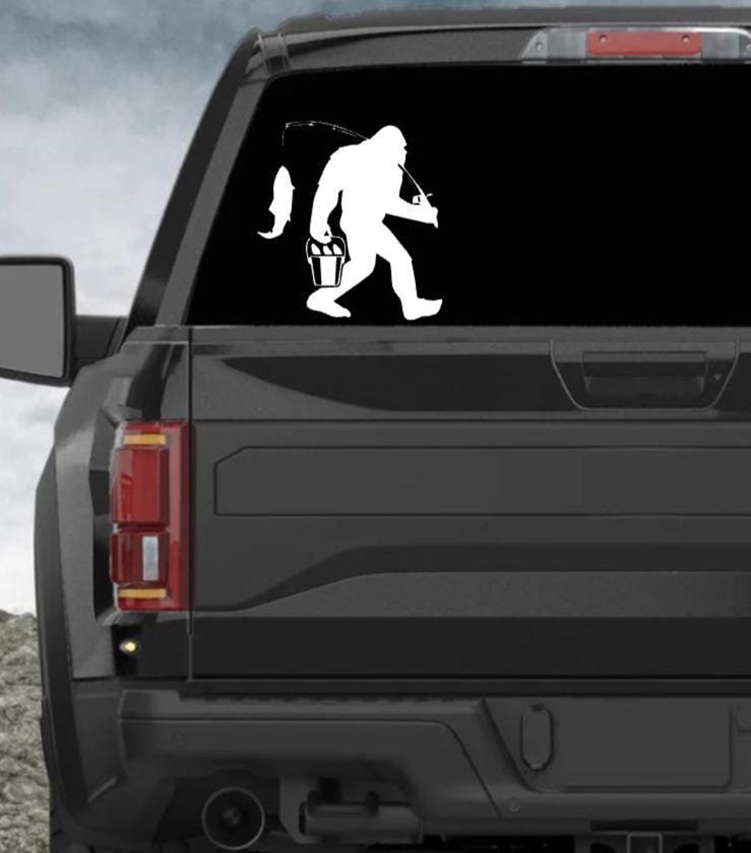 Bigfoot, Bigfoot Decal, Bigfoot Vinyl Decal, Bigfoot Car Decal, Bigfoot ...