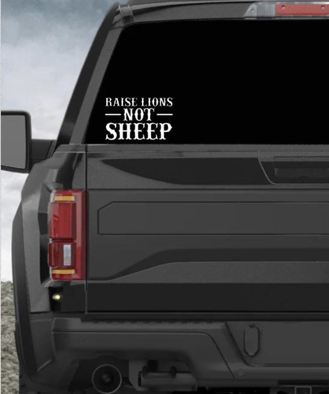 Lions Not Sheep, Lions Not Sheep Decal, Lions Not Sheep Vinyl Decal ...