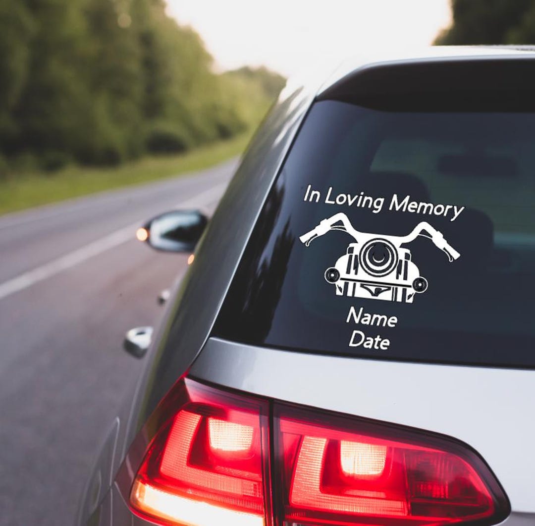 In Loving Memory, in Loving Memory Decal, in Loving Memory Motorcycle ...