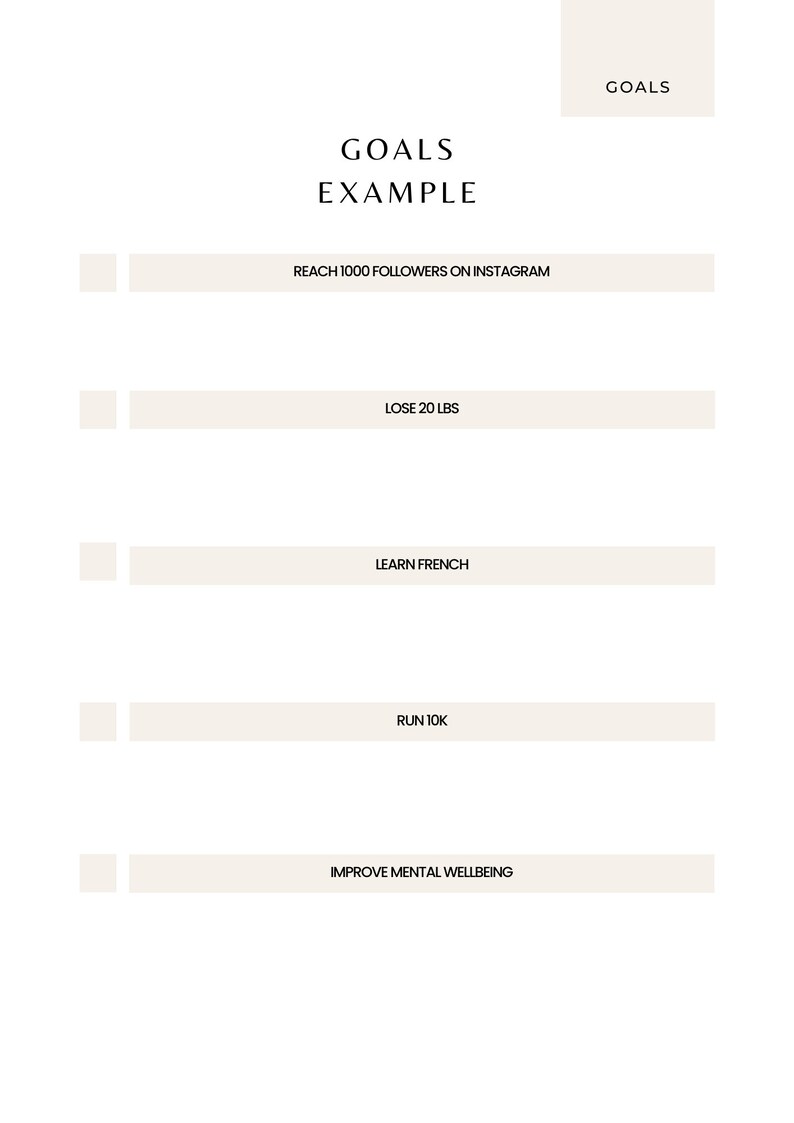 12 Week Year Planner - Digital Download. 12 Week Planner to Help ...