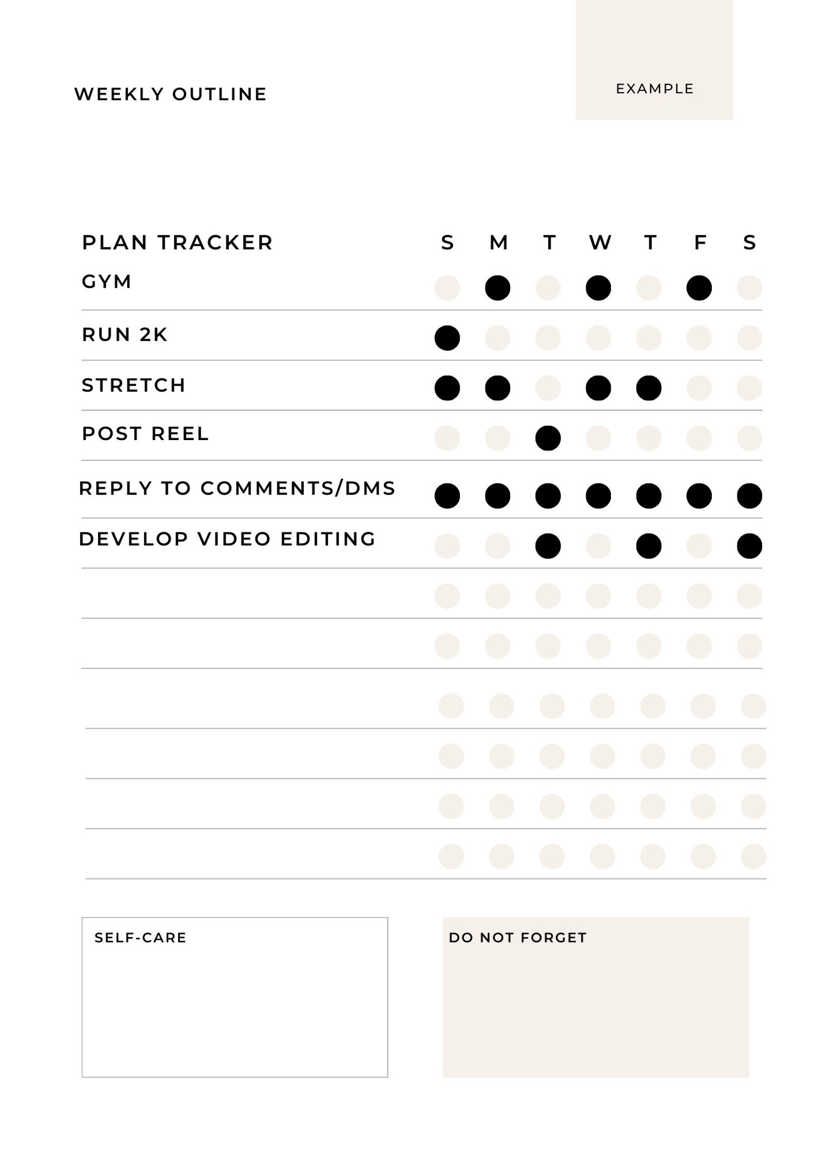 12 Week Year Planner - Digital Download. 12 Week Planner to Help ...