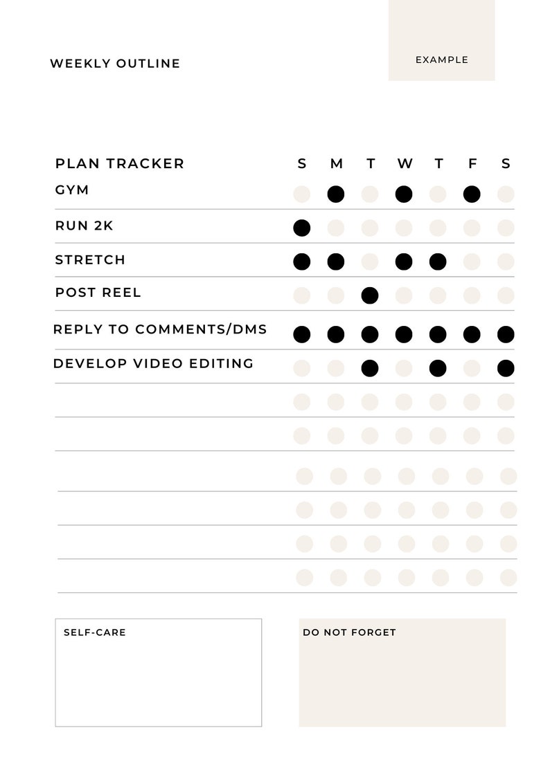 12 Week Year Planner - Digital Download. 12 Week Planner to Help ...