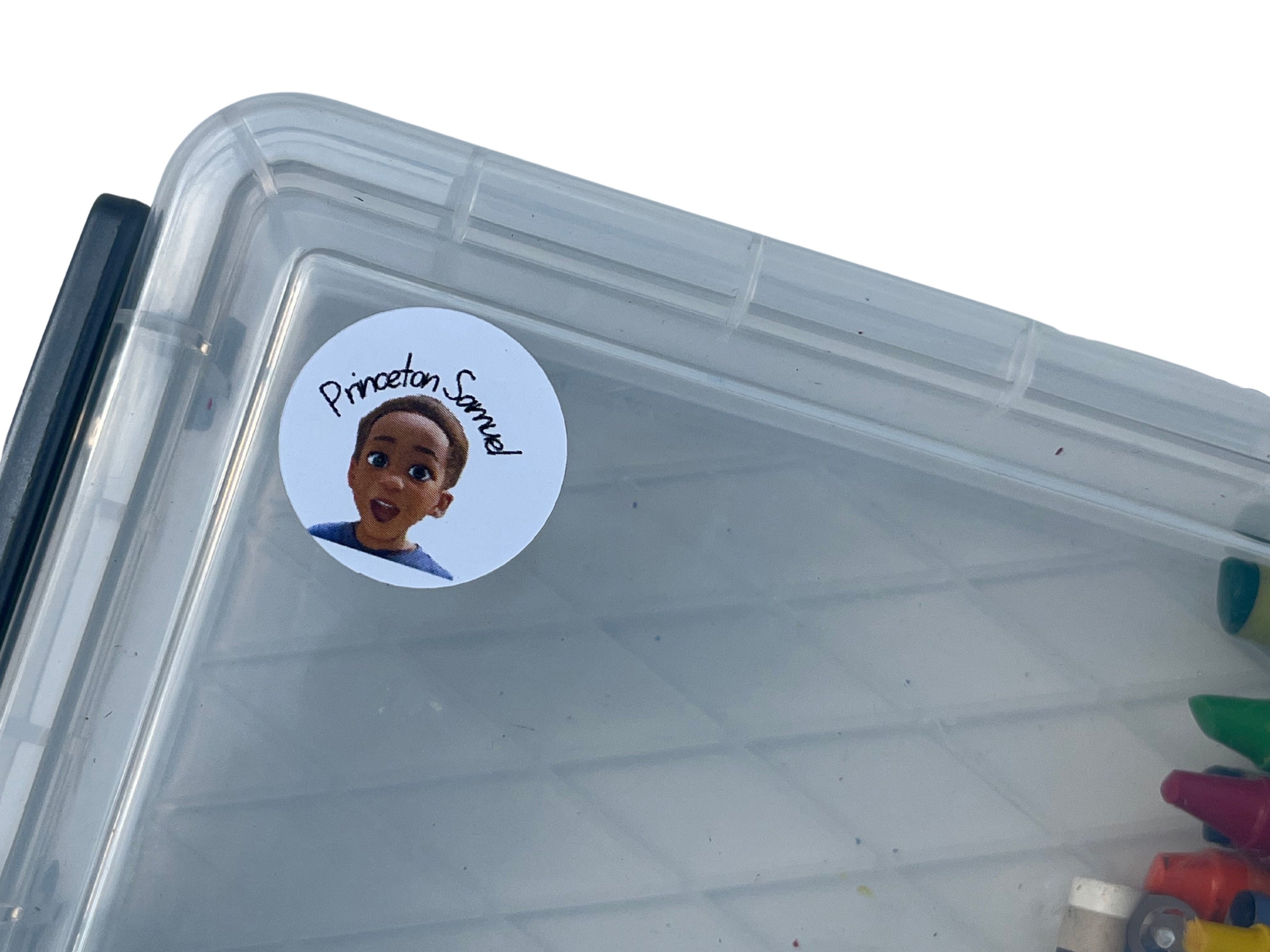 Custom Daycare Labels, Face Labels, Cartoon Name Labels, School Labels ...