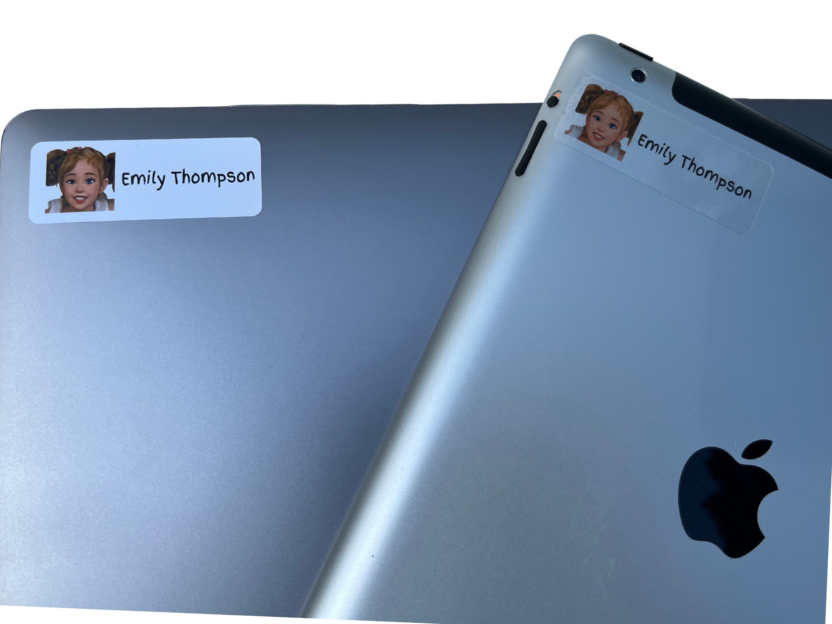 Custom Daycare Labels, Face Labels, Cartoon Name Labels, School Labels ...