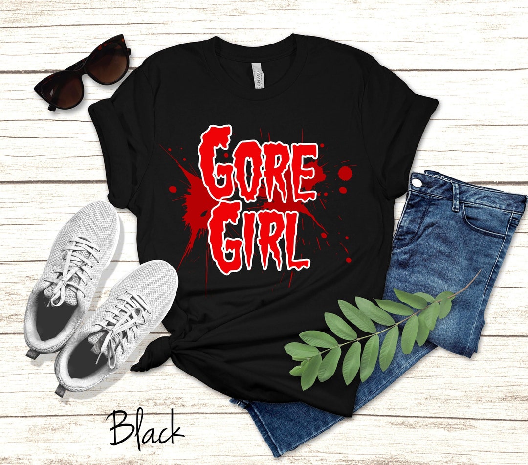 GORE GIRL Tee | Unisex, Vampire T-shirt, Halloween Gift, Gothic Style ...