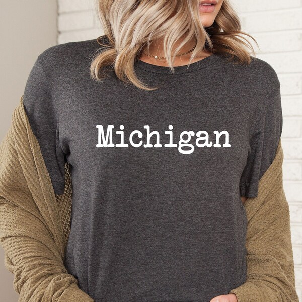 Michigan T Shirt - Etsy