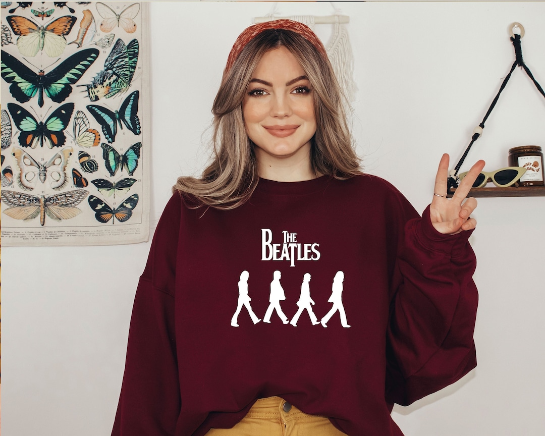 The Beatles Sweatshirt, Beatles Sweatshirt, Beatles Gifts, Rock and ...
