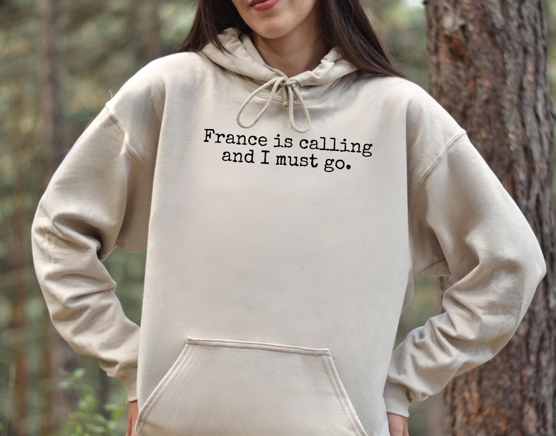 France is Calling Hoodie - French Travel Gift - Etsy