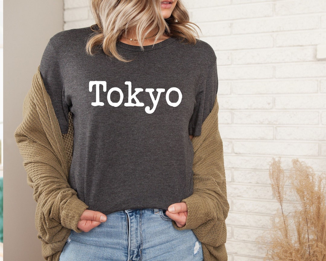 Tokyo Japan Shirt, Tokyo City Shirts, Japanese Clothes, Unisex Crew ...