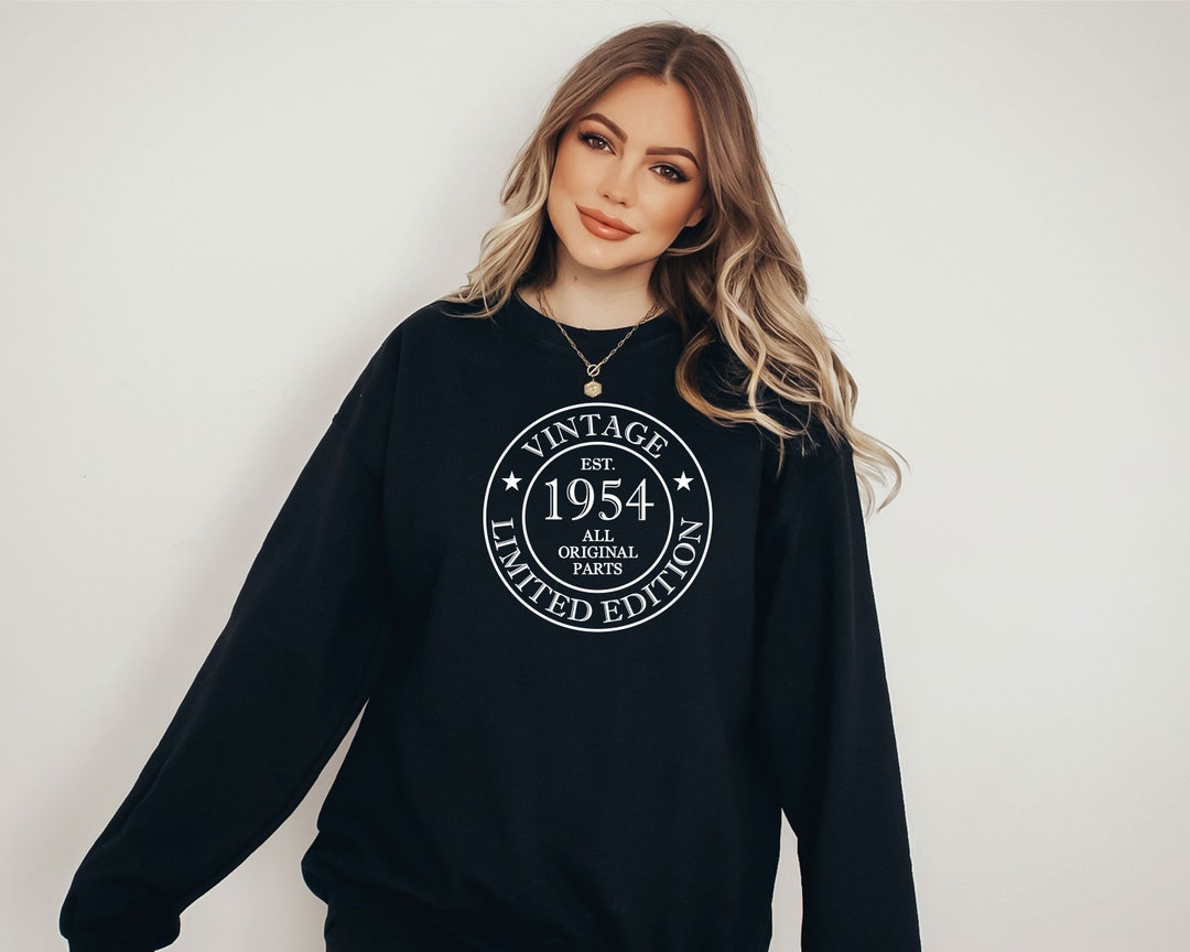 1954 Shirt, 1954 Sweatshirt, 70th Birthday Shirt, 1954 Birth Year ...
