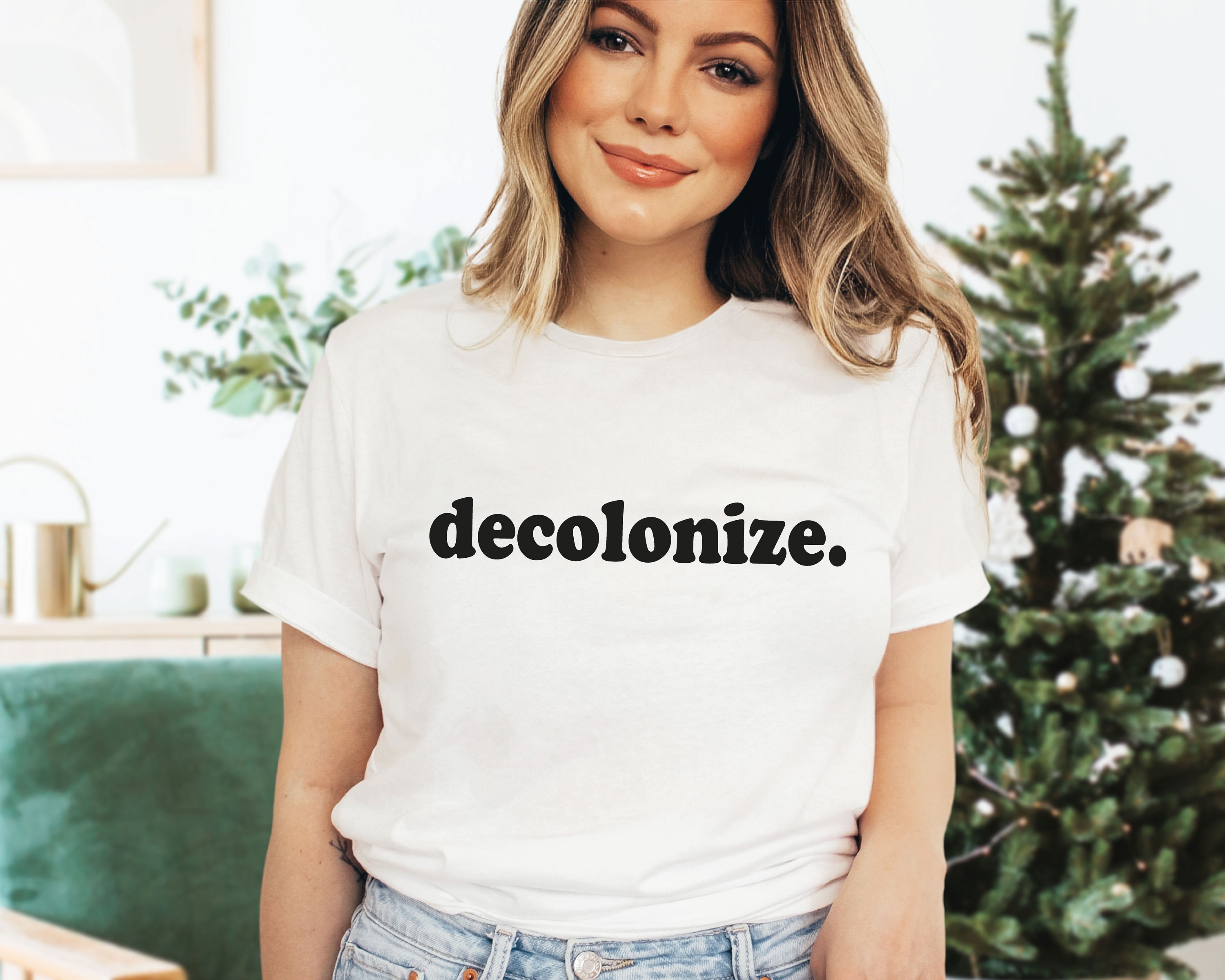Decolonize Shirt: Native American Social Justice Tee - Etsy